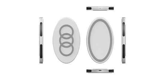 Tri-Coil Wireless Charging Pad