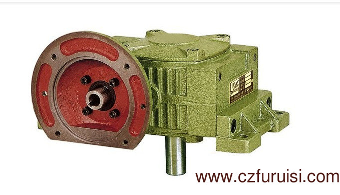 For marine engineering big ratio and high power worm gearbox with flange