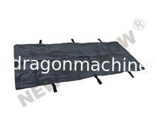casket lowering device and truck and body bag