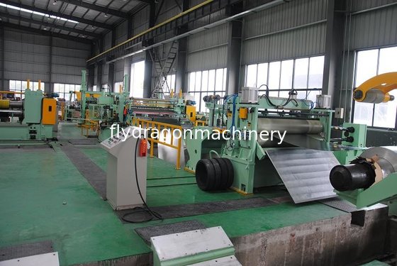 Decoil slitting line:uncoiler, straightening ,shearing .feeding and positioning, slitting unit, recoiler