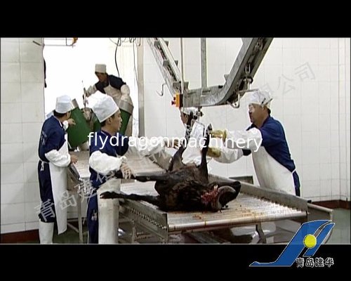 Sheep slaughter and segmentation equipment boning equipment