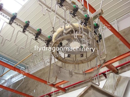 Poultry slaughtering line equipment boning equipment and segmentation