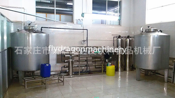 Gas beverage production line, soda automatic production line