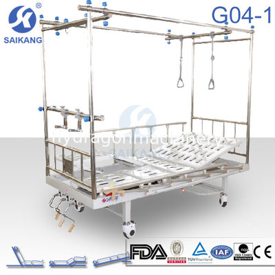 Hospital Furniture:Orthopedic Bed G01-1 Double-arm orthopaedics traction bed,