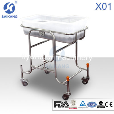 Hospital Furniture:Children Bed&Baby Crib, X01 Stainless Steel Children Bed