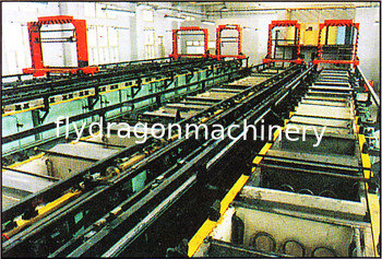 Poly laminate nickel electroplating product line/measuring tool hard chromium electroplating product line