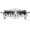 Manual Pan Brake Folder Adjustable Clamping Pressure Beam  Sheet Metal Hand Folder Machine