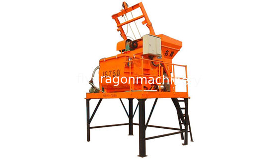 Twin-shaft Mixers JS500, JS750, JS1000 high quality for brick making machine, block production line