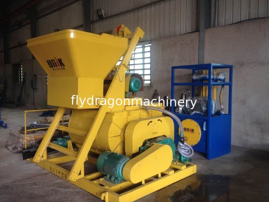 Twin-shaft Mixers JS500, JS750, JS1000 high quality for brick making machine, block production line