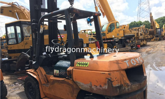 Best Condition Japan Original Used  Toyota 50T  Diesel Forklift
