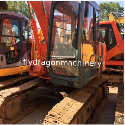 12tons Mini Japan Excavaotr,Red Color Used EX120-1 Crawler Excavator,