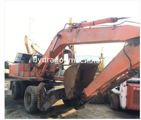 Wheel Used Excavator,Cheap Used EX160 Wheel Excavator,Original Used 16tons Digger,Good Condition Digger With Good Price,
