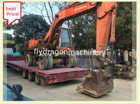 Wheel EX160 Excavator,Cheap Hydraulic Used Digger Wheel Moving,Parts Of Excavator For Sale