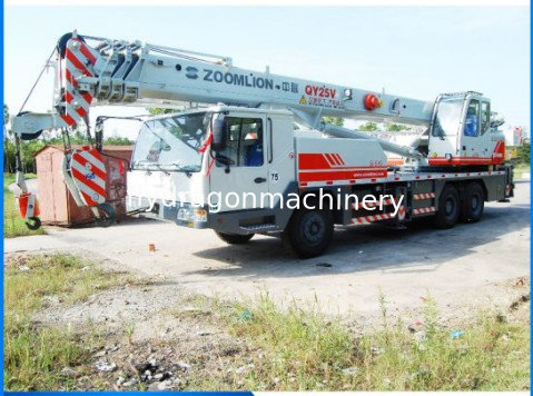 Chinese Zoomlion Used Mobile Crane Used QY25V Truck Crane