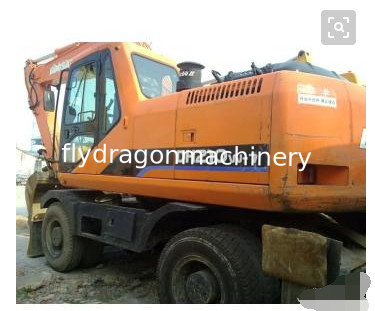 90% New Tires Used DH210W-7  Wheel Excavator,Cheap Wheel Excavator