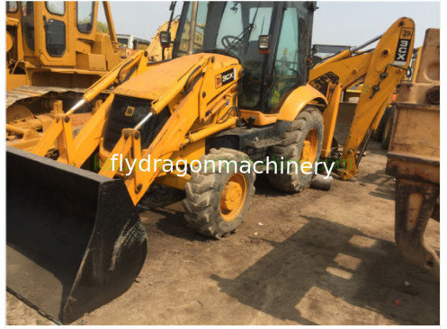 Hydraulic Backhoe Loader,Used 4CX Wheel Loader