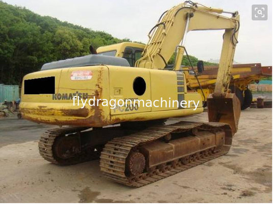 Used Original Japan Construction Machine Komatsu PC200/PC220 Crawler Excavator