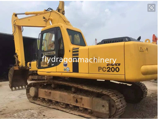 Used Original Japan Construction Machine Komatsu PC200/PC220 Crawler Excavator
