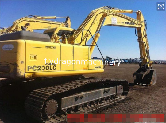 Used Original Japan Construction Machine Komatsu PC200/PC220 Crawler Excavator