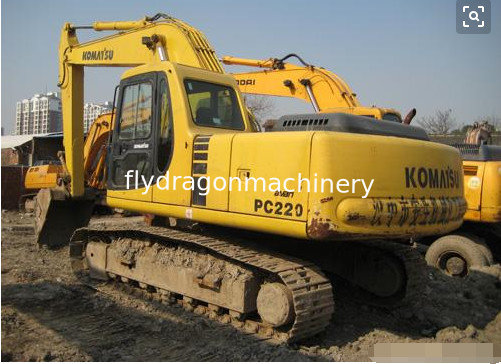 Used Original Japan Construction Machine Komatsu PC200/PC220 Crawler Excavator