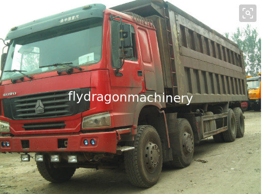 HOWO A7 6X4 25 Ton Used Heavy Dumper Truck with  Dump Box