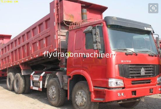 HOWO A7 6X4 25 Ton Used Heavy Dumper Truck with  Dump Box