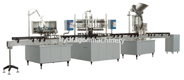Automatic washing, filling and sealing production line (f soft drinks  soda and cola)