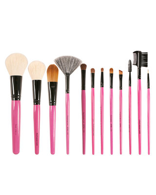 12 Pieces Make Up Brushes Set For Face Blender/Eyeshadow，Foundation Buff Brush, China Concealer brush, Eyeliner, Wholesa