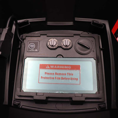 LEADER Black Matte Color Auto Darkening Arc Welding Helmet