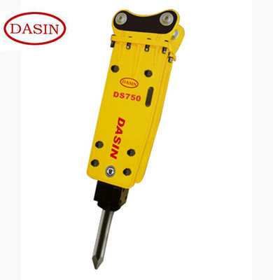 DS750 /SB43 Hydraulic Rock Breaker with chisel 75mm   for 5-9ton Excavator from China manufacture