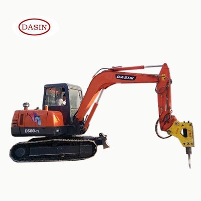 factory manufacture mini small crawler excavator DS-60 6tons excavator for southerneast market