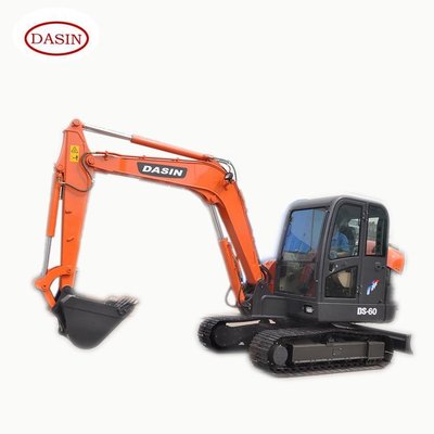 factory manufacture mini small crawler excavator DS-60 6tons excavator for southerneast market