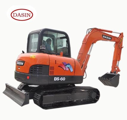 factory manufacture mini small crawler excavator DS-60 6tons excavator for southerneast market