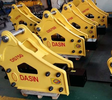 korean tech the highest-quality hydraulic breaker with hammer75mm  for 5-9ton excavator