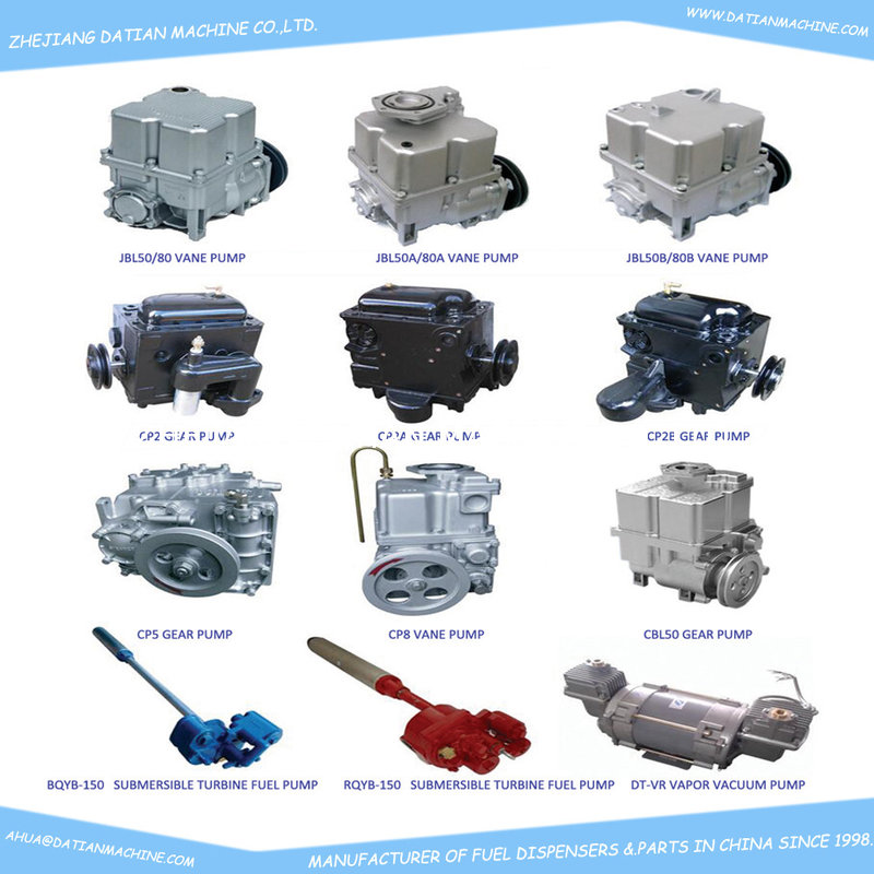 Oil pumping units for fuel dispensers,  fuel pumps of fuel dispensers, fuel dispenser pump