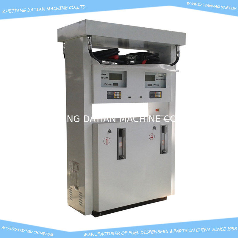 Oil dispensing pumps 4 nozzles, 2 products 4 hose fuel filling pumps, petrol dispensers