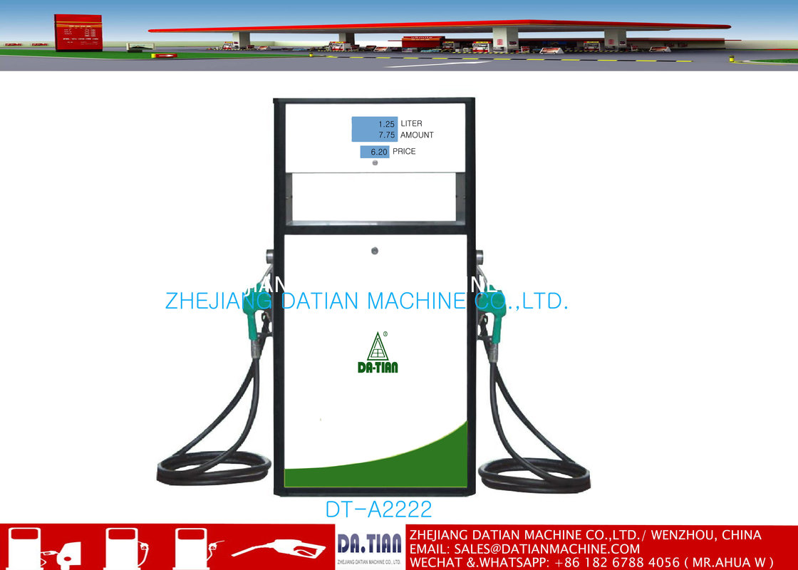 Fuel dispensers  DT-A2222 ( 2 products 2 pumps 2 hose kits ) filling fuel to cars on gas station