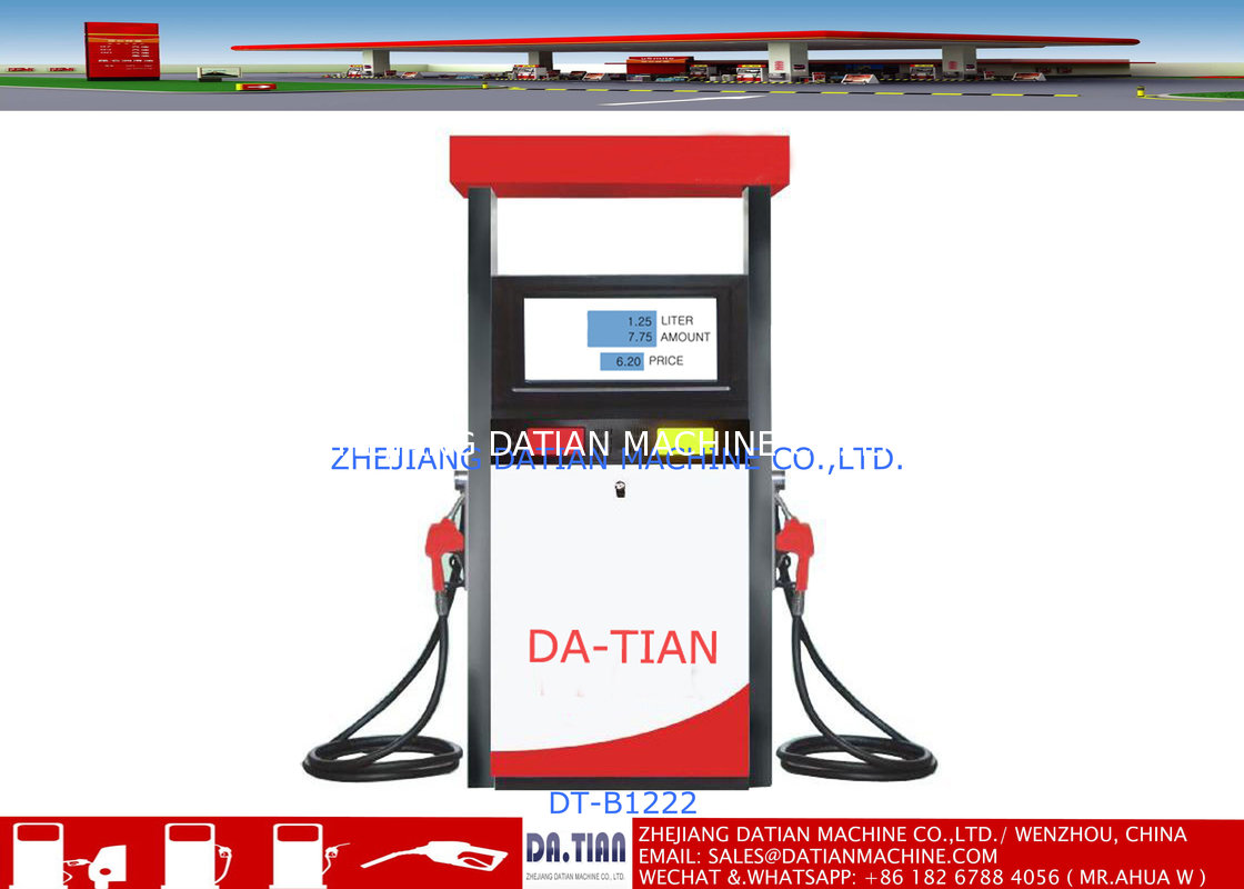 DT-B1222 Double nozzle fuel dispensers ( 1 Product 1 Pump 2 Display 2 Keyboard 2 Flow meter 1 Ex motor )