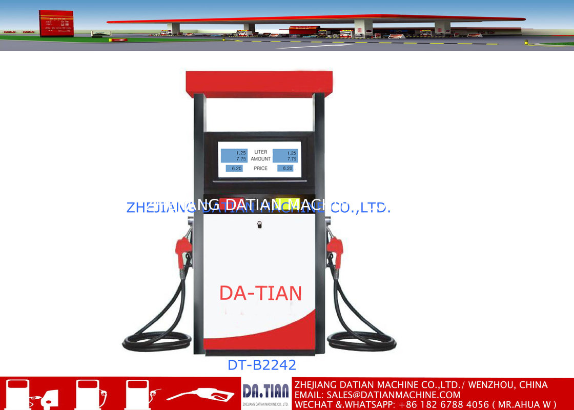 DT-B2242 Double nozzle fuel dispensers ( 2 Product 2 Pump 4 Display 2 Keyboard 2 Flow meter 2 Ex motor )