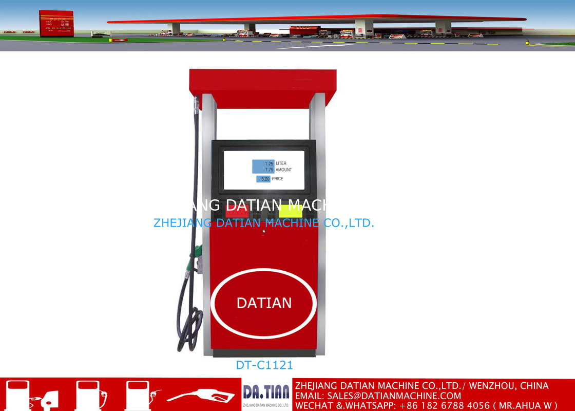 DT-C1121 ( 1 Product 1 Pump 1 Nozzle 2 Displays 1  Keyboard 1 Flow meter 1 Ex motor )  single nozzle fuel dispensers