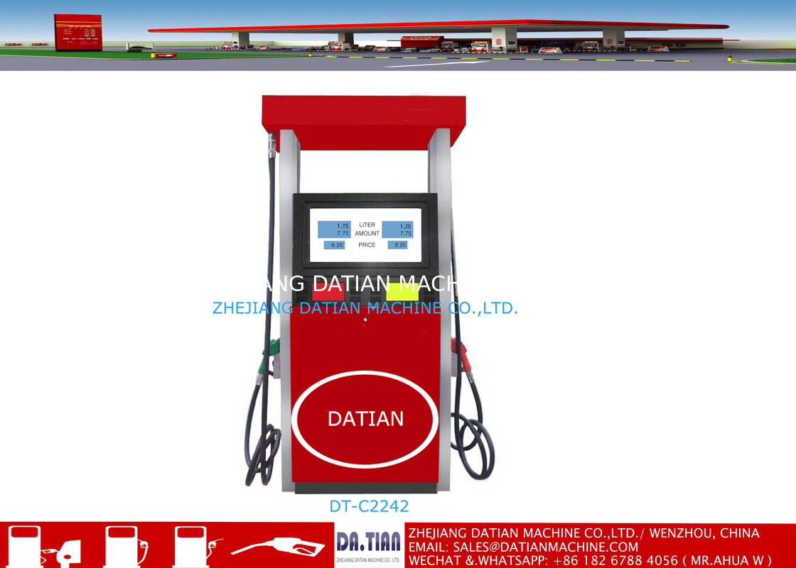 DT-C2242 ( 2 Products 2 Pumps 2 Nozzles 4 Displays 2  Keyboards 2 Flow meters 2 Ex motors )  twin nozzle fuel dispensers
