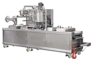 China Thermoforming Cup Filling Sealing Machine supplier