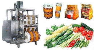 China Heat Sealing Net Bag Packing Machine for Vegetable & Fruits supplier