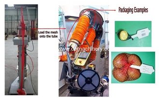 China Mesh Bag Loader for Clipping Machine supplier