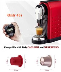 China Nespresso Coffee Capsule Machine for Italy Market supplier