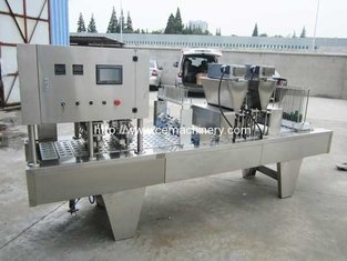 China Full Automatic Linear Type Coffee Capsule Filling Sealing Machine supplier