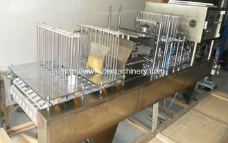 China Eight Cup Coffee Capsule Filling Sealing Machine supplier