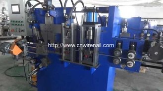 China Automatic Paint Roller Frame Making Machine for Bevel Head supplier