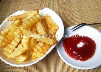 China 300kgh Semi-Automatic Wave Shape Potato Chips Production Line supplier