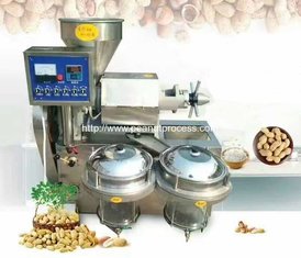 China Automatic Peanut Oil Pressing Machine with Vacuum Filter supplier